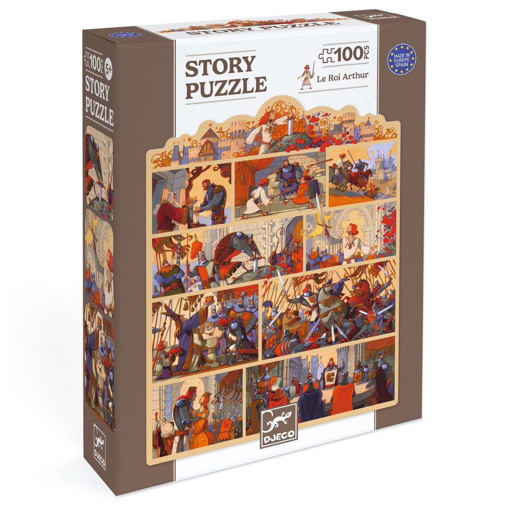 THE KING ARTHUR - 100 PCS PUZZLE STORY – The Better Toy Store