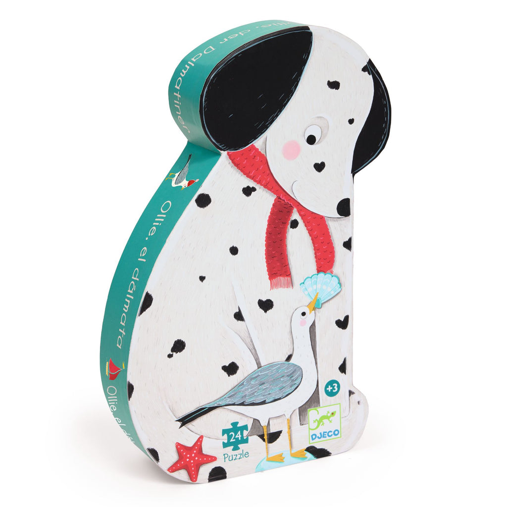OLLIE, THE DALMATIAN - 24 PCS SILHOUETTE PUZZLE – The Better Toy Store