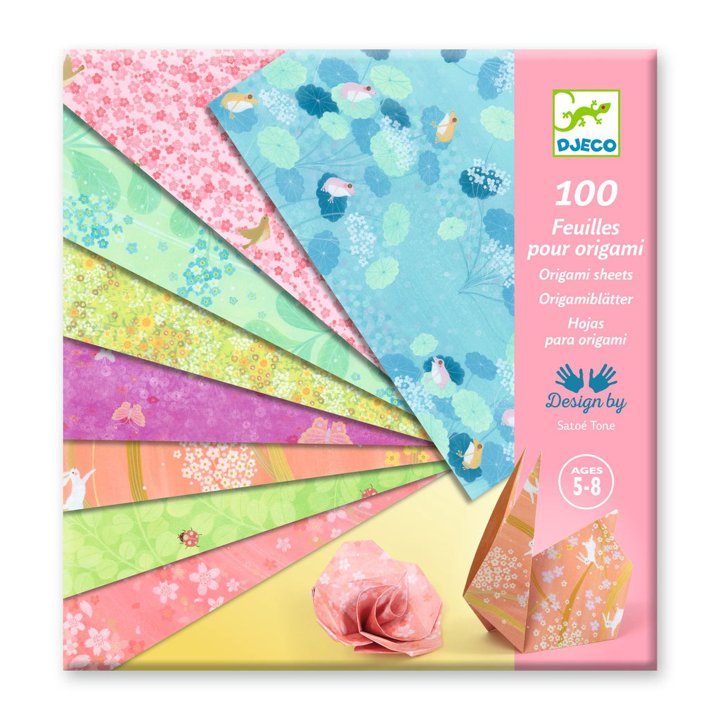 100 ORIGAMI SHEETS – The Better Toy Store