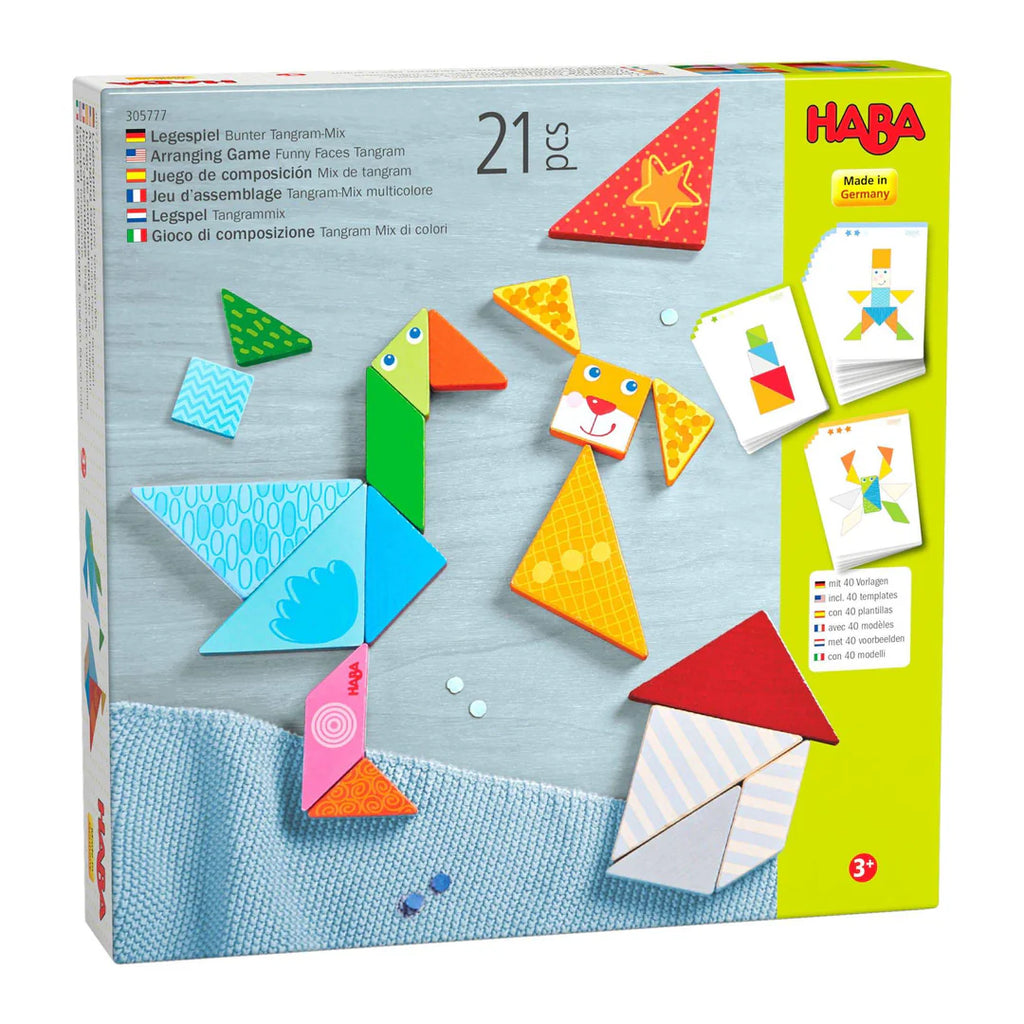 ARRANGING GAME FUNNY FACES TANGRAM – The Better Toy Store